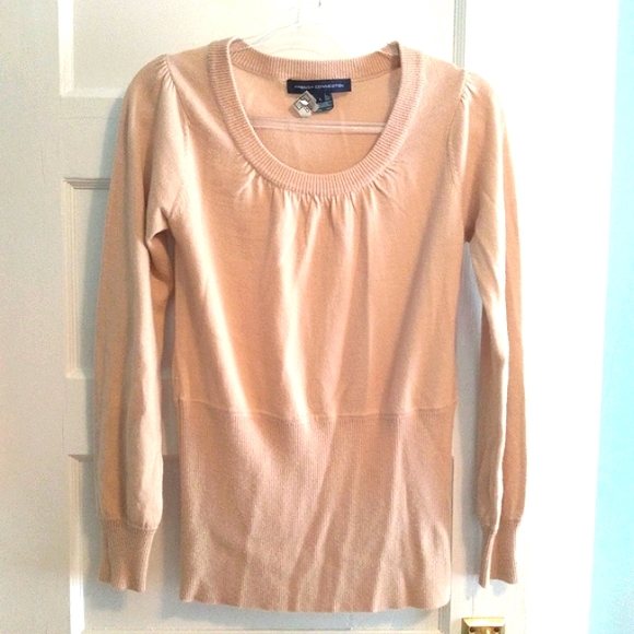 French Connection | Sweaters | Vtg French Connection Wool Pale Pink ...